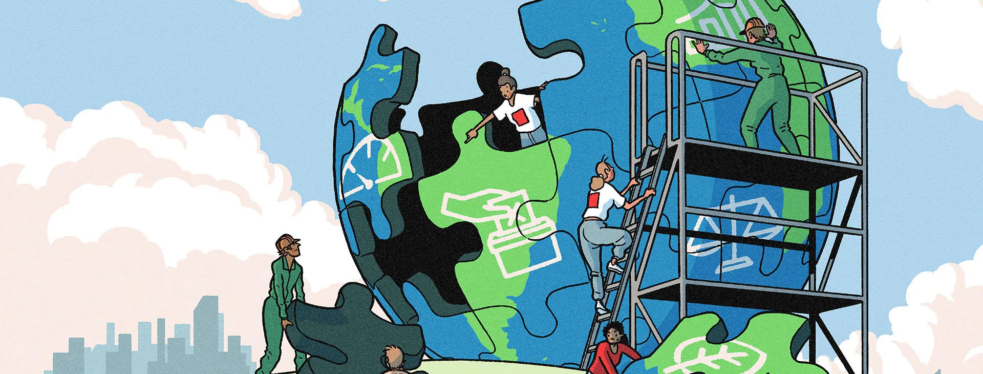 Together we can Shape the World we all need - Shaping the world